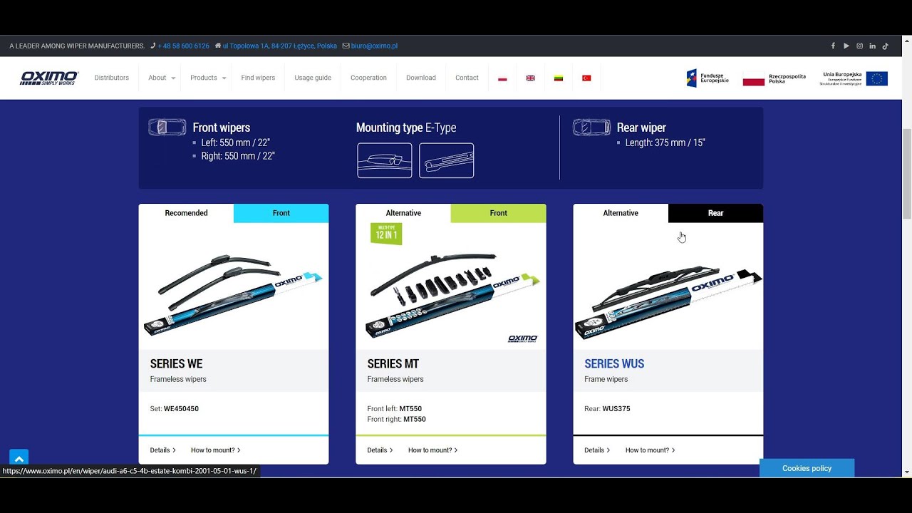 Discover OXIMO's New Wiper Finder: The Ultimate Guide to Perfect Wipers ...