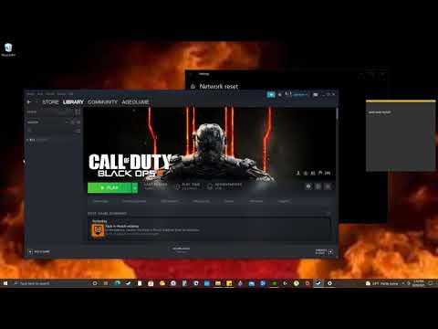 How to fix bo3 crash (network reset) - YouTube