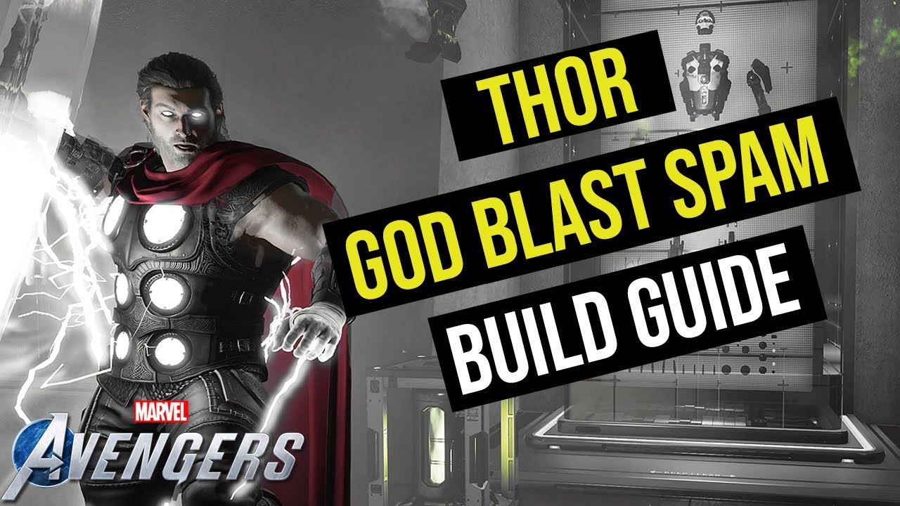 Marvel's Avengers - Unlimited Thor God Blast Spam Build - YouTube