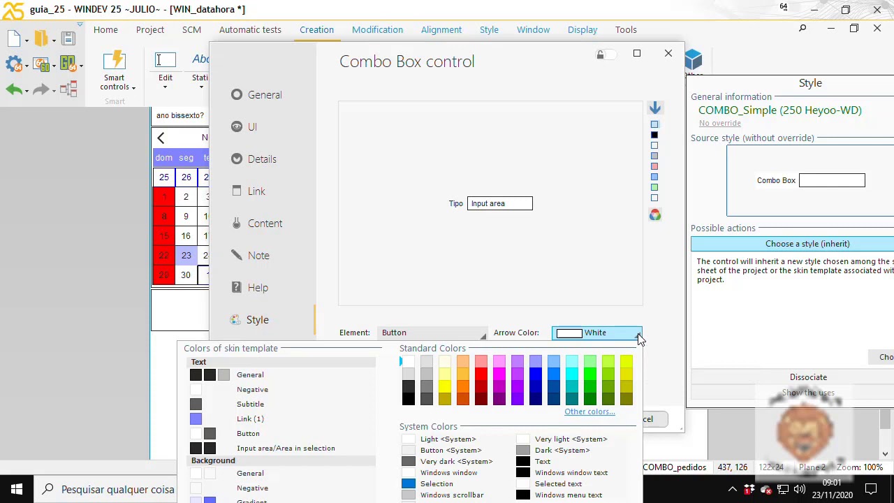 Guia Windev 25 - aula 294 - Combo Box e Filtros de data. - YouTube