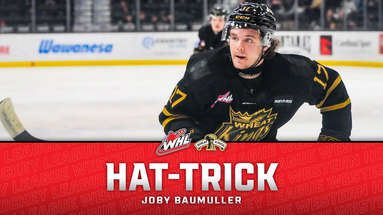 WHL Hat-Tricks – Joby Baumuller - YouTube
