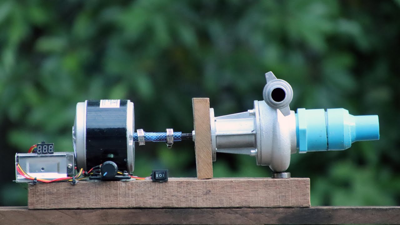 Create Amazing DC Water Pump from Grass Cutter Pump - YouTube