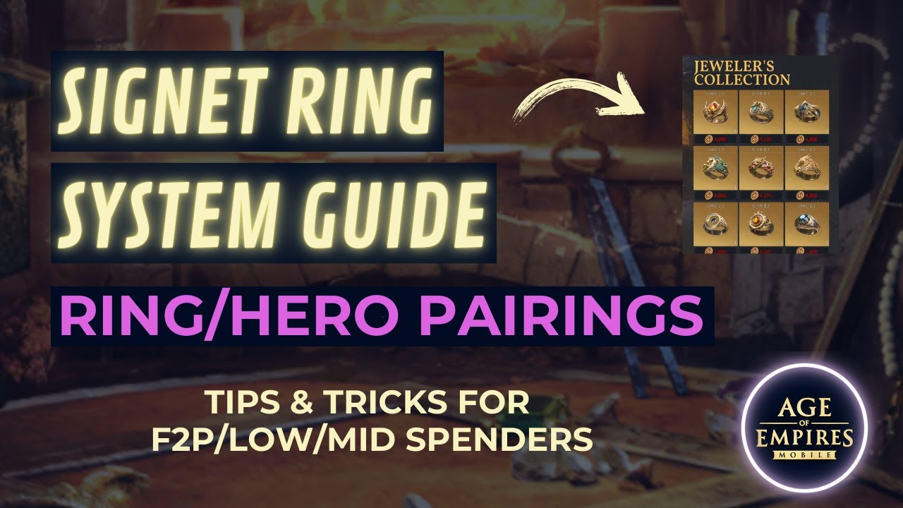 SIGNET RING SYSTEM GUIDE | RING/HERO PAIRINGS | TIPS F2P/LOW/MID ...