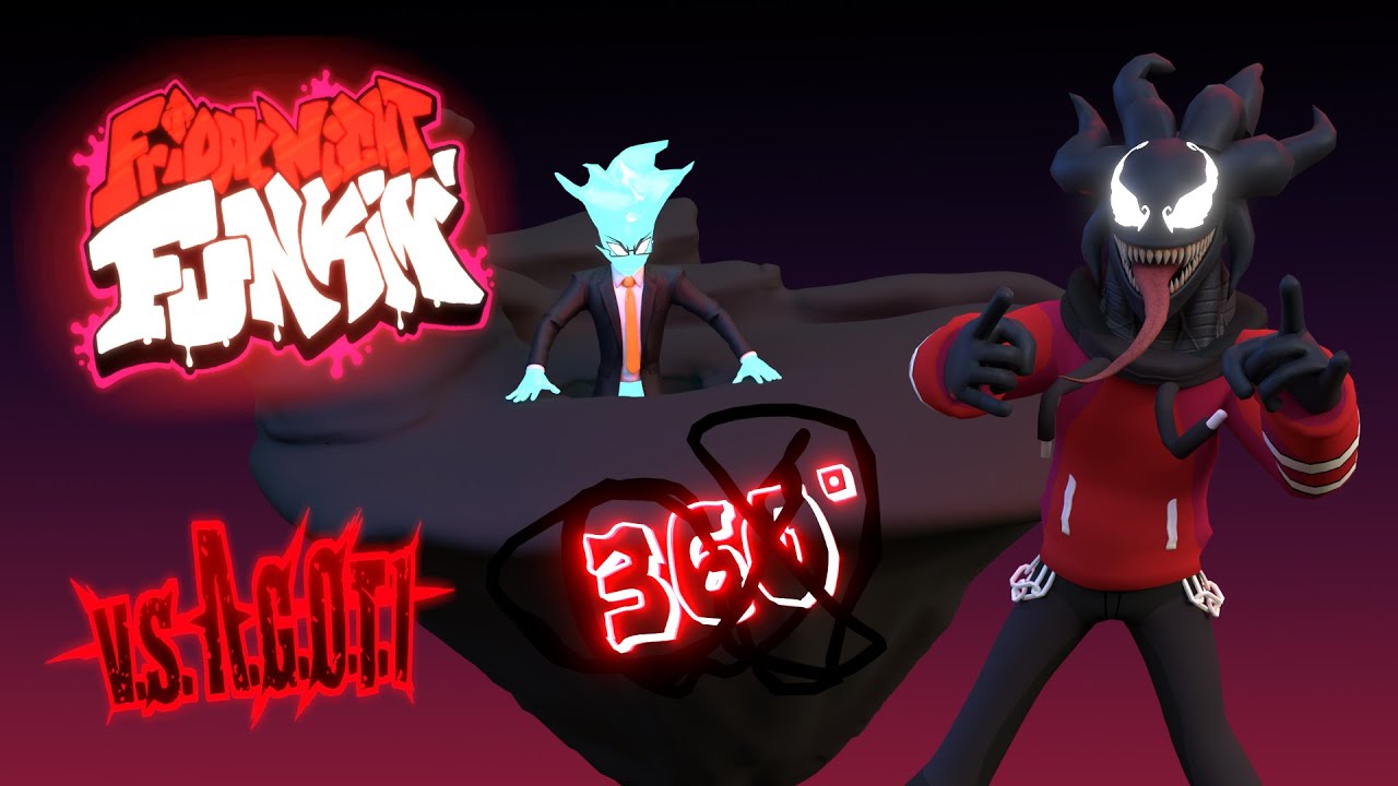 AGOTI Venom 360° Animation Friday Night Funkin' - YouTube