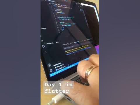 1/100 Day in flutter Challenge - YouTube