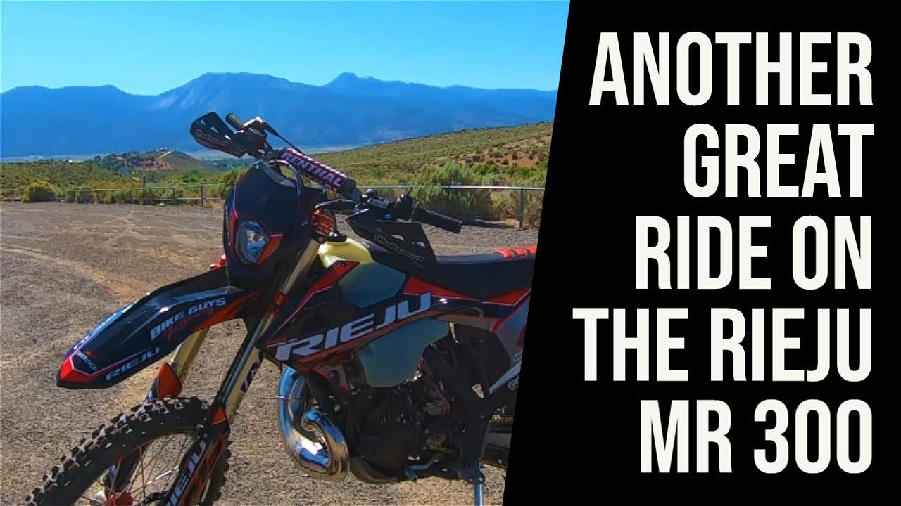 Another Great Ride on the Rieju MR 300 - YouTube