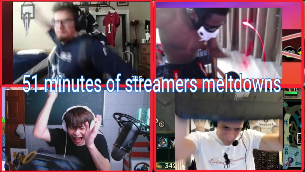 Streamers Rage Compilation Part 107 - YouTube