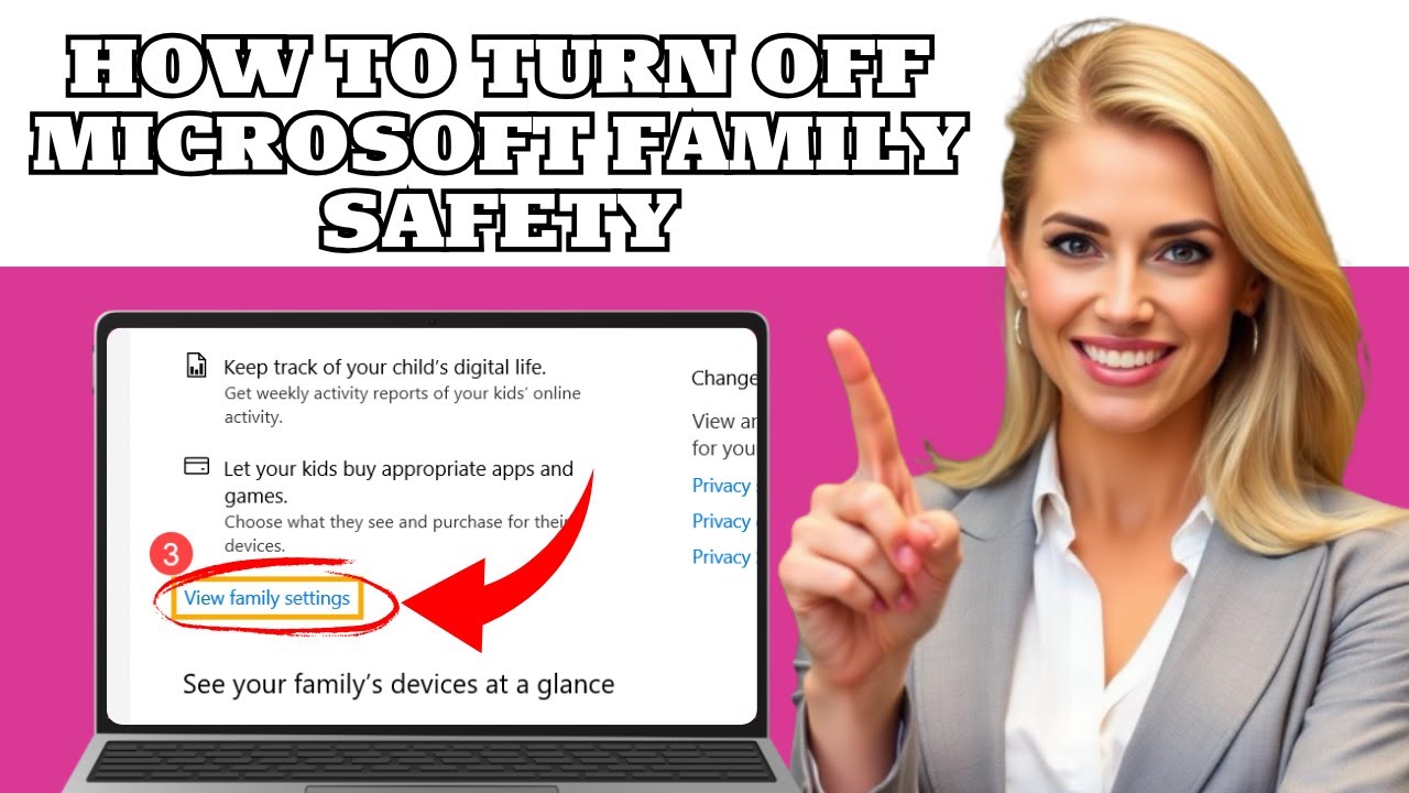 How To Turn Off Microsoft Family Safety Windows 10 & 11 - YouTube