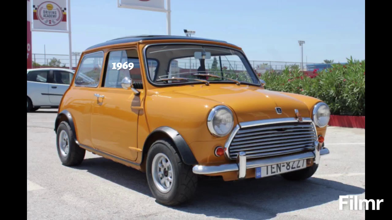 Evolution of the Mini Cooper (1969-2021) - YouTube