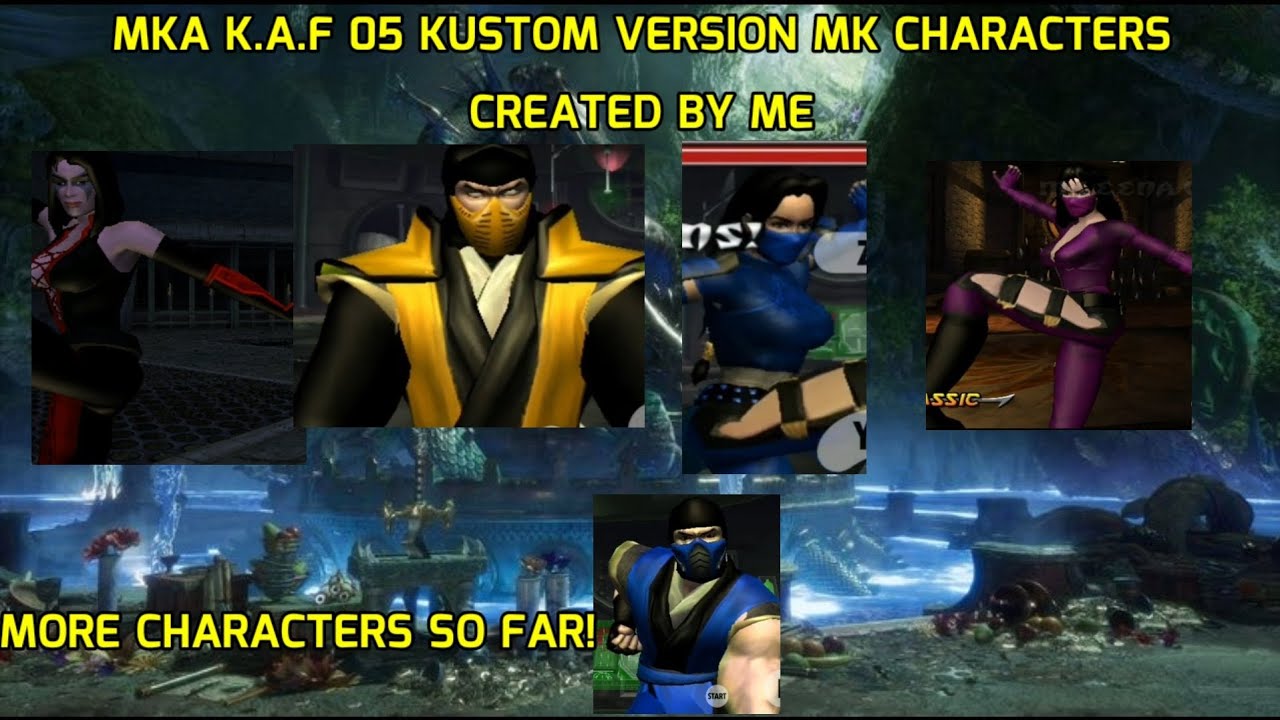 MK:Armageddon K.A.F 05 Kustom Version Of MK Characters By @kitanakahnx ...