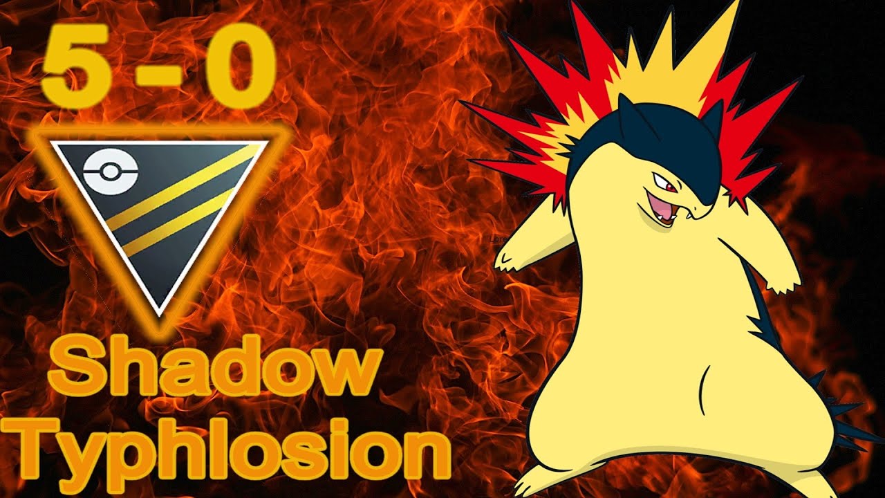 Shadow Typhlosion Burns the Ultra league | Pokemon Go #pokemongopvp # ...