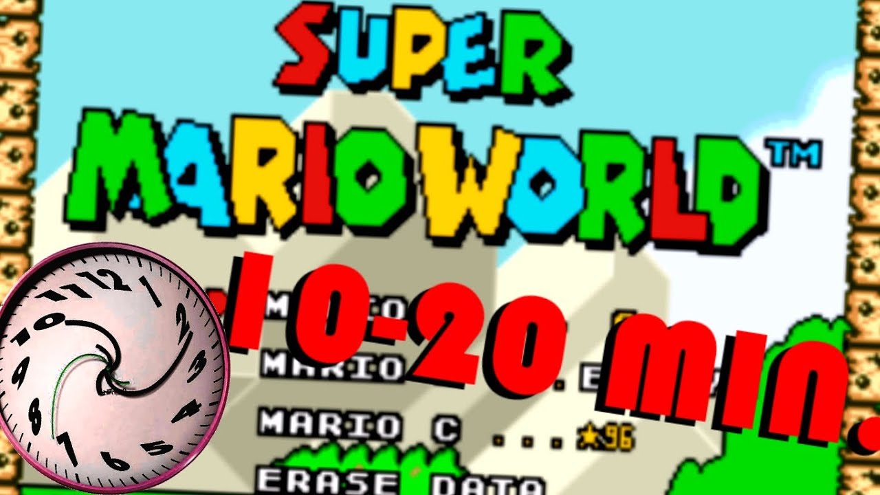 Super Mario World - 10~20min. (SNES) - YouTube