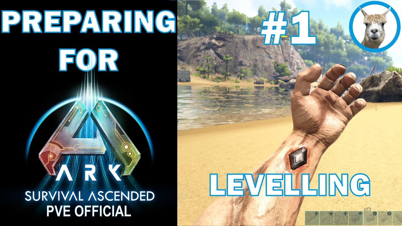 Preparing for Ark Survival Ascended - #1 Levelling - PVE Official - YouTube