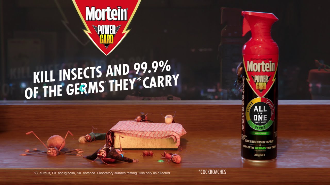 Mortein Powergard All In One Insect Killer with Germ Kill Eucalyptus ...