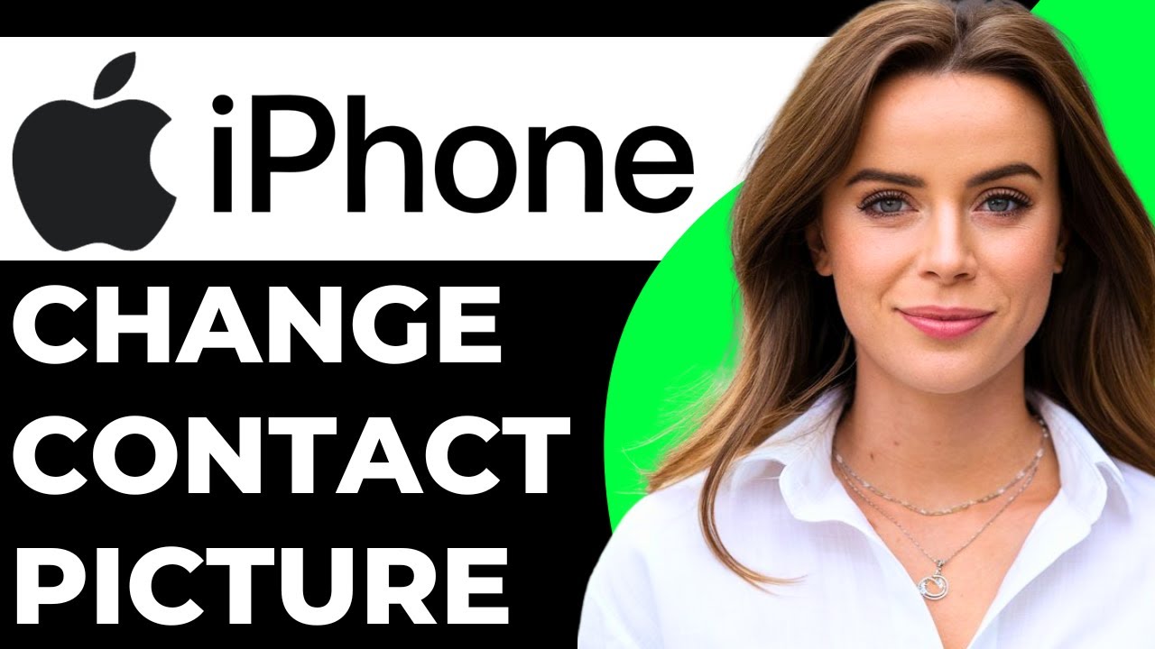 How To Change Contact Profile Picture on iPhone - YouTube