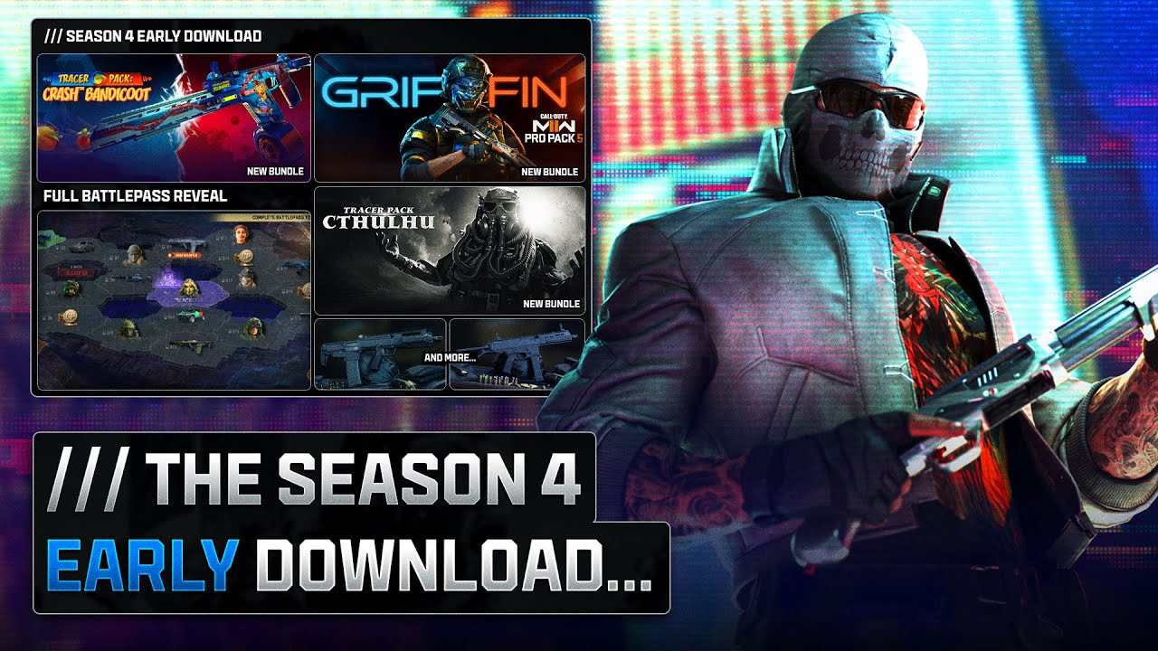 EARLY Modern Warfare 2 Season 4 Download & Preview | NEW Skins, Dual ...