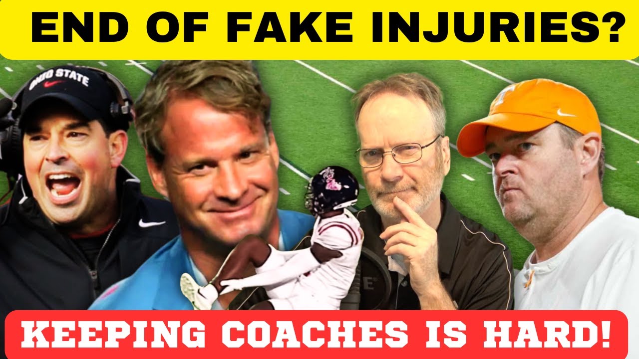 FAKE INJURIES? TENNESSEE FOOTBALL, OHIO STATE FOOTBALL,OLE MISS ...