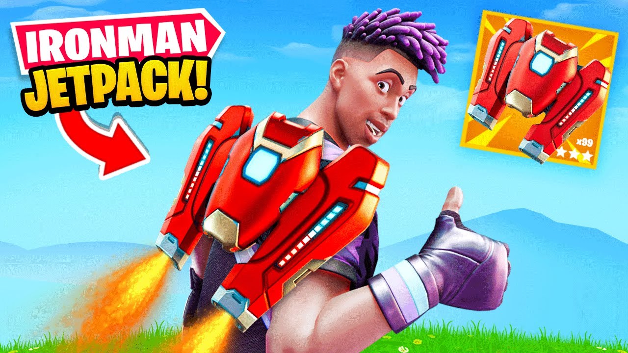 New IRON MAN JETPACK UPDATE in Fortnite! - YouTube
