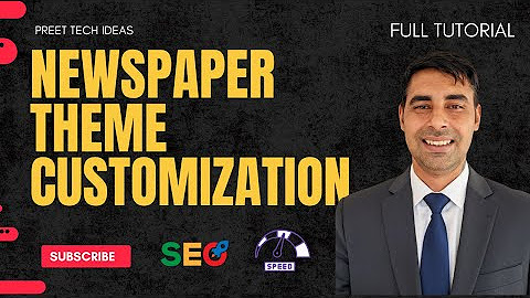 Newspaper WordPress Theme Tutorials – Full Customization Guide - YouTube