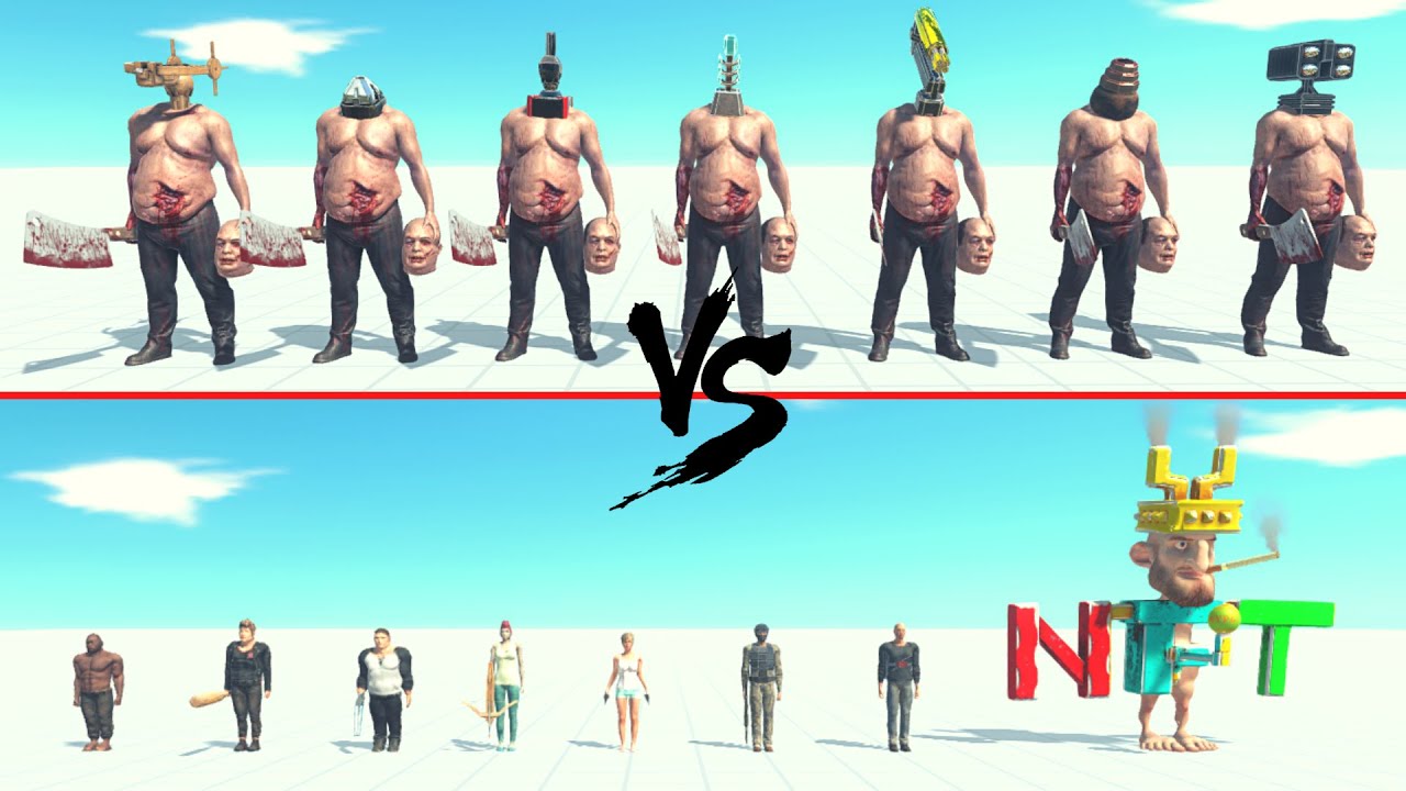 Updated Hulk Team Vs Modern Humans Faction ARBS | Animal Revolt Battle ...