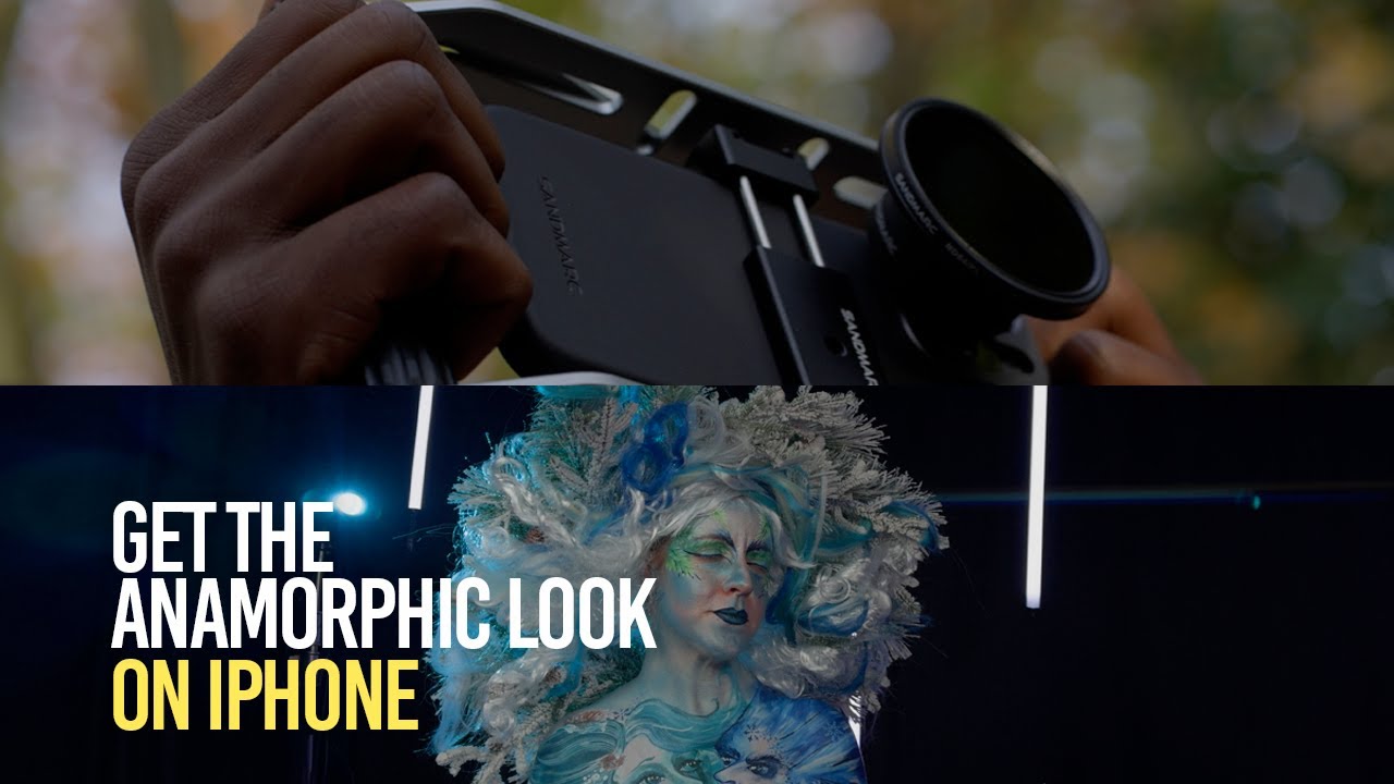 Anamorphic Look On iPhone | SANDMARC ANAMORPHIC LENS - YouTube