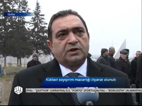 Bu gün Xocalı faciəsinin 24 cü il dönümü ilə əlaqədar  Quba kütləvi soyqırım məzarlığı ziyarət olunu
