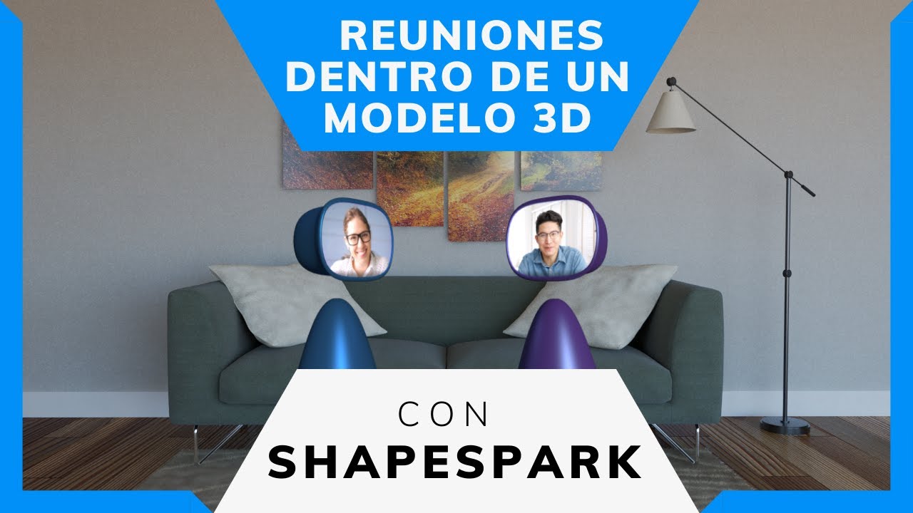 Shapespark - Cómo hacer reuniones dentro de un modelo 3D - YouTube