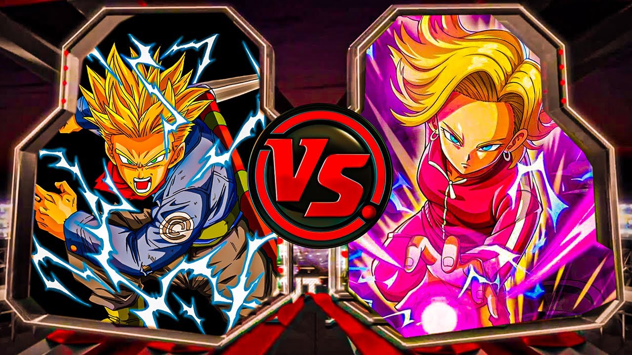 TRUNKS vs ANDROID 18 | #dragonball #gaming #ps #xbox - YouTube
