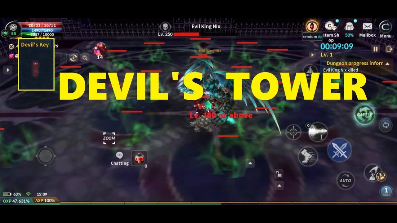 Devil's Key | Devil's Tower | Part 1 | Cabal Mobile | CBM | Devil's Token High | Playpark - YouTube