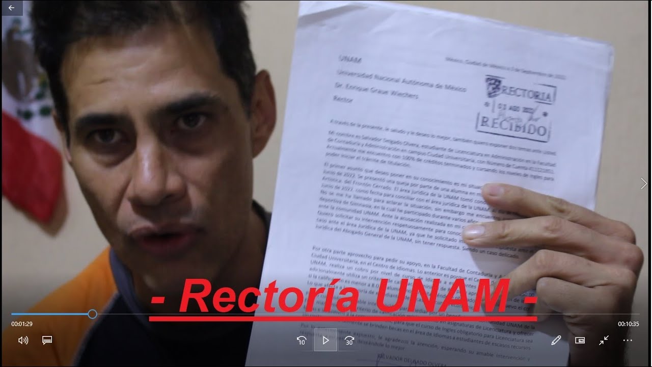 UNAM, Autoridades Corruptas, Cap 1 Rectoría. - YouTube