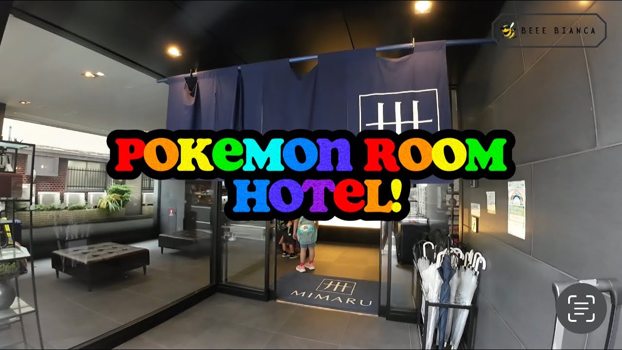 Pokemon Room Hotel at Mimaru Ginza East Tokyo - YouTube