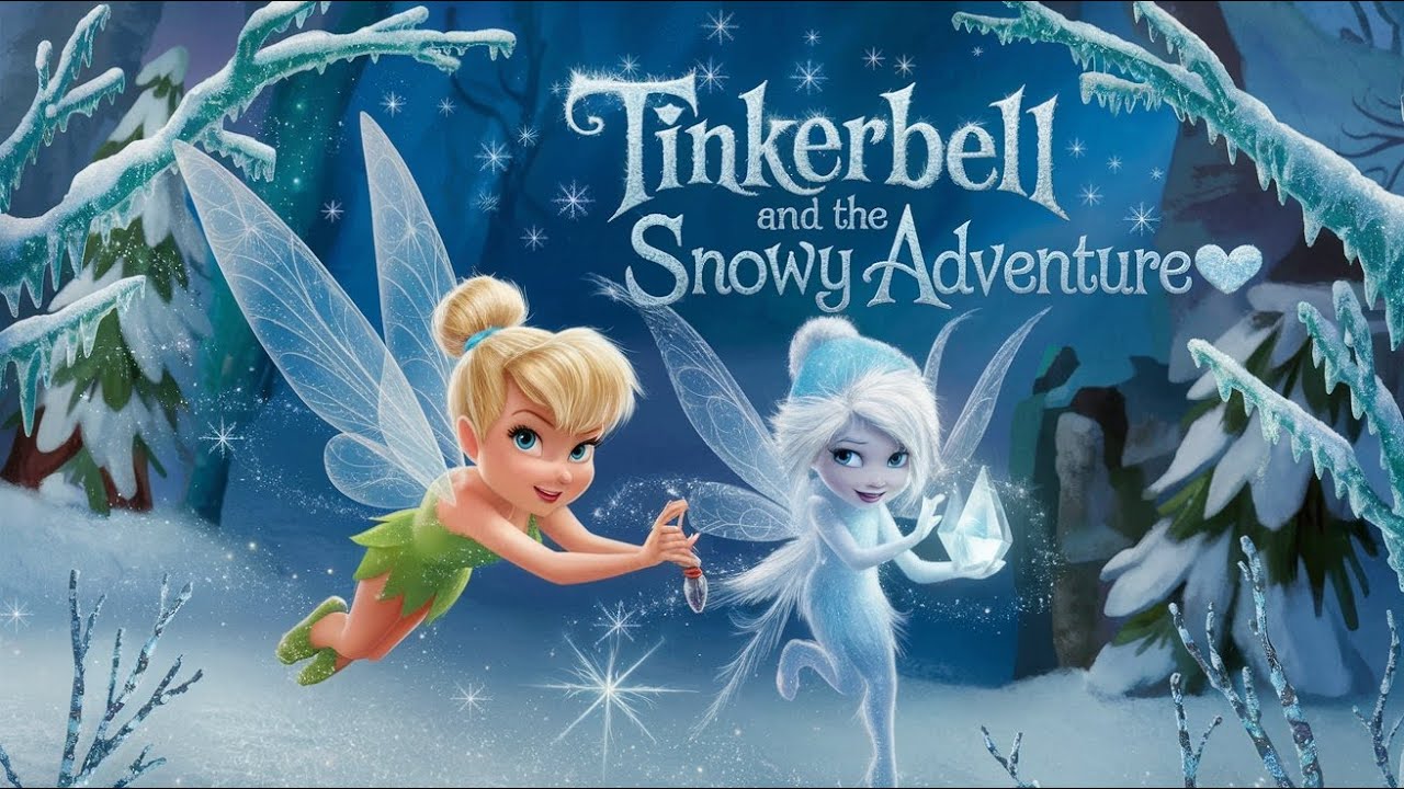 ️ Tinkerbell and the Snowy Adventure 🧚‍♀️🌨️ #kids #cartoon #magic - YouTube