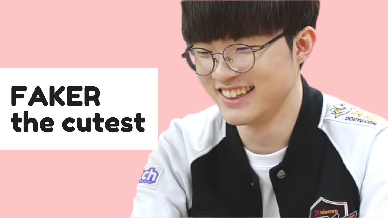 [FMV] Faker - The most adorable being in this planet | Faker cute ...