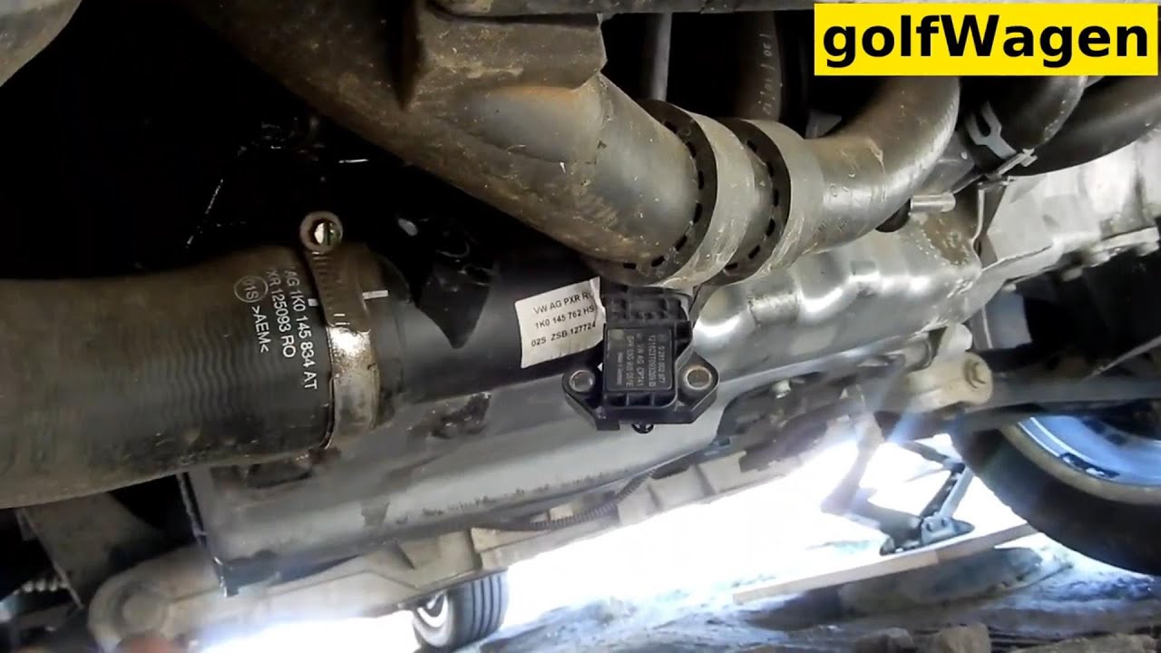 VW Passat B7 MAP sensor replacement - YouTube