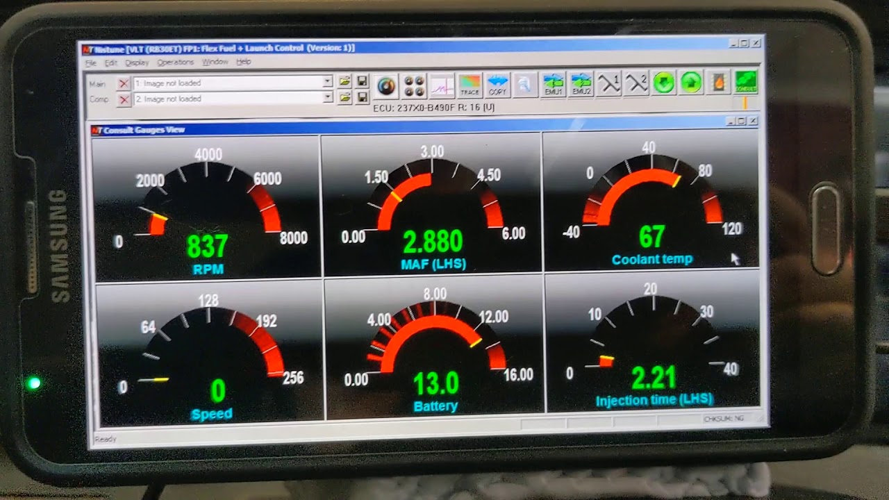 Nistune Type 1 Digital Dash - YouTube