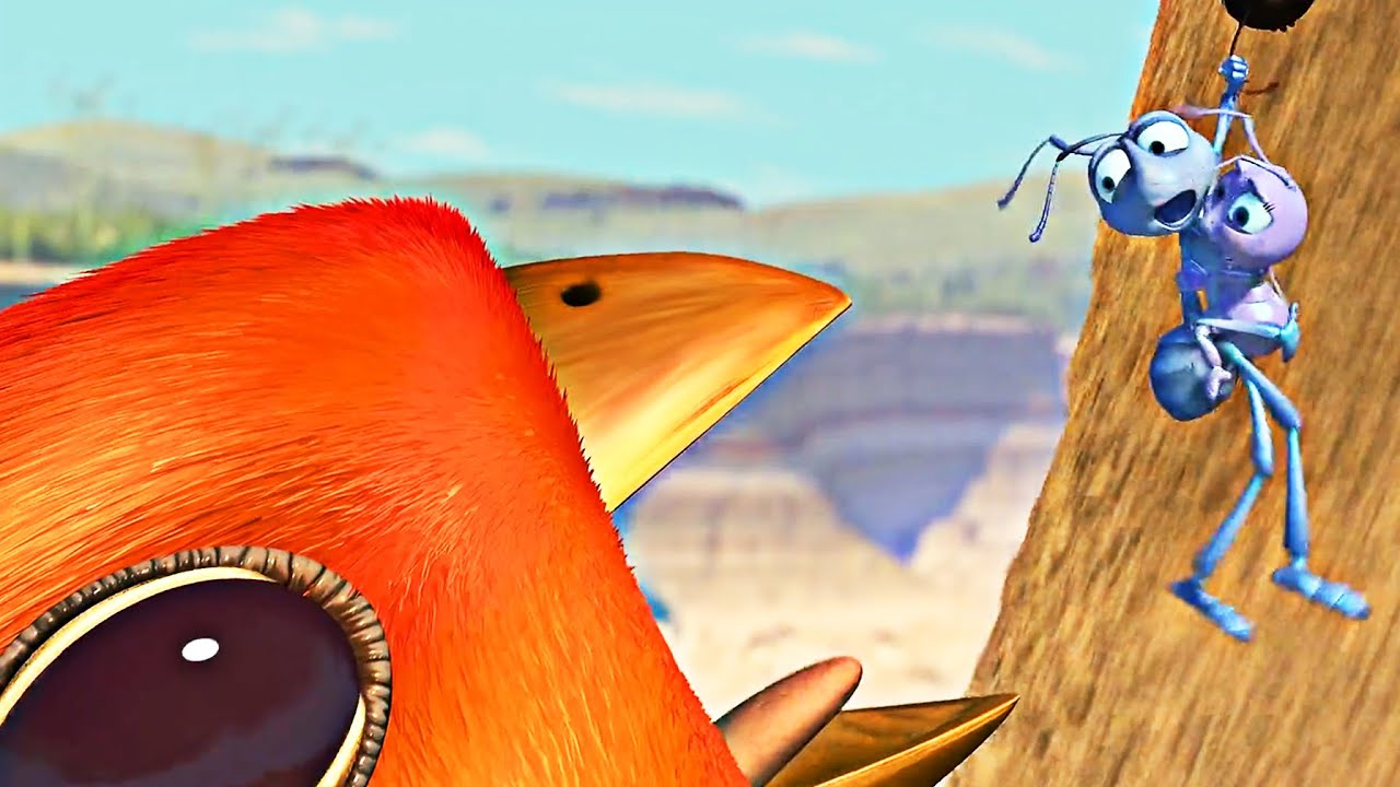 A small WEAK ANT needs to face PREDATOR ATTACKS and PROTECT his COLONY ...