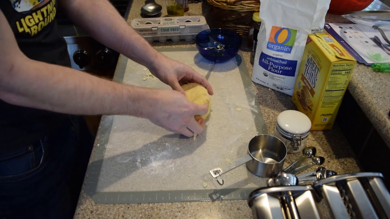 Testing making fresh pasta - YouTube