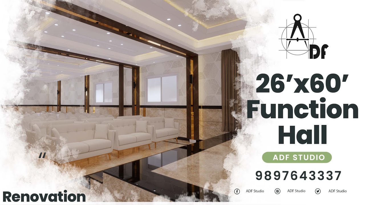 Watch as We Transform This Small Marriage Hall- A Surprising Small ...