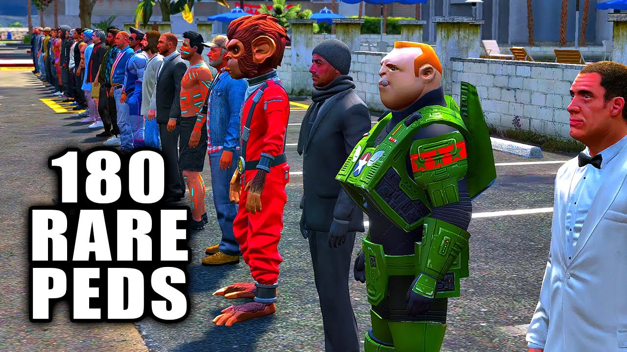 🏆 Every RARE Gta5 Npc Showcase! #gtav - YouTube
