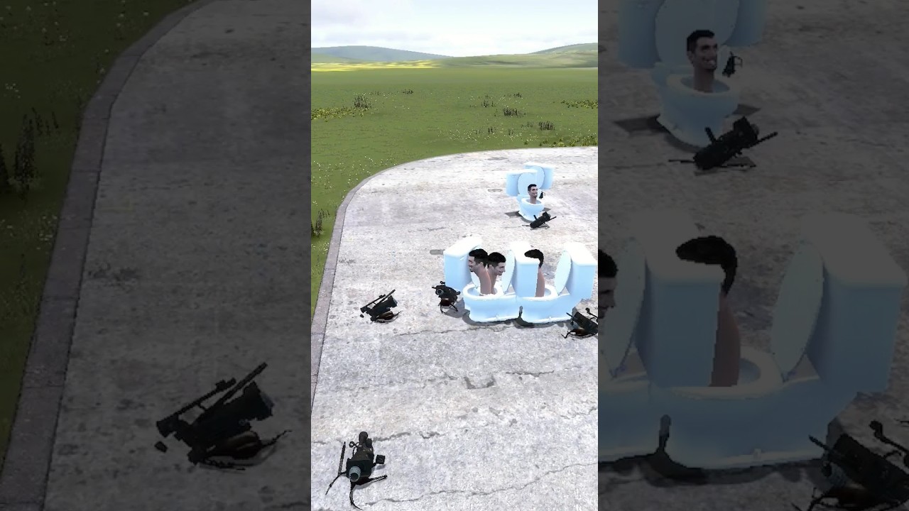 SKIBIDI TOILET vs CAMERA PARASITE CRAB #gmod #skibiditoilet #cameraman ...