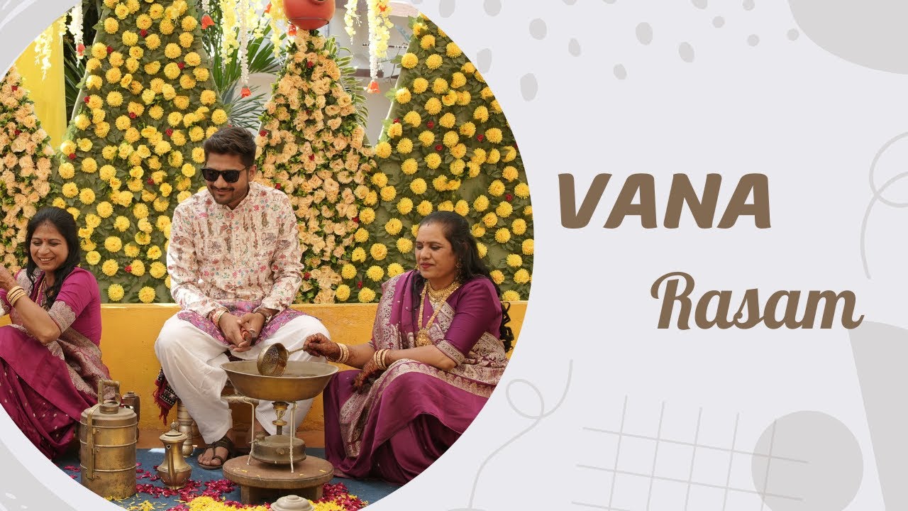 Vana Rasam | Gujarati Wedding | Indian Rasam | SHARMIL WEDS JULI - YouTube