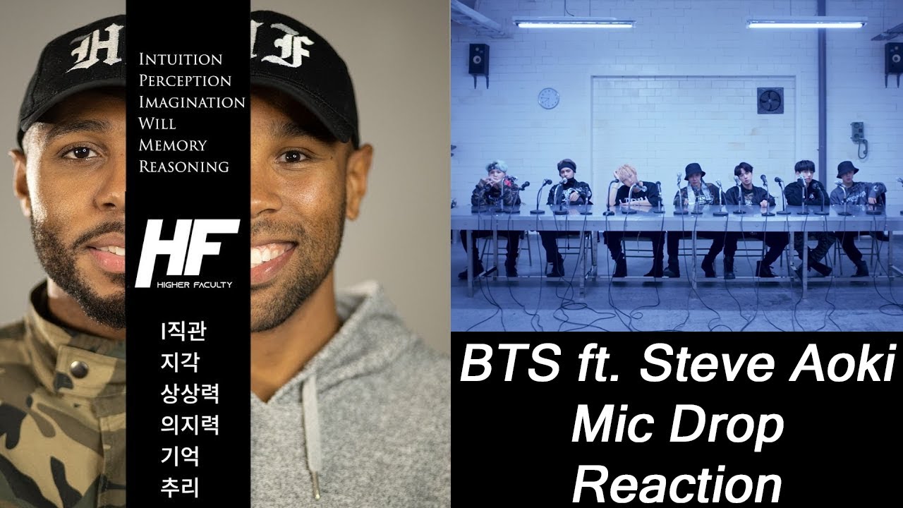 BTS - MIC Drop (Steve Aoki Remix) REACTION VIDEO Higher Faculty kpop ...