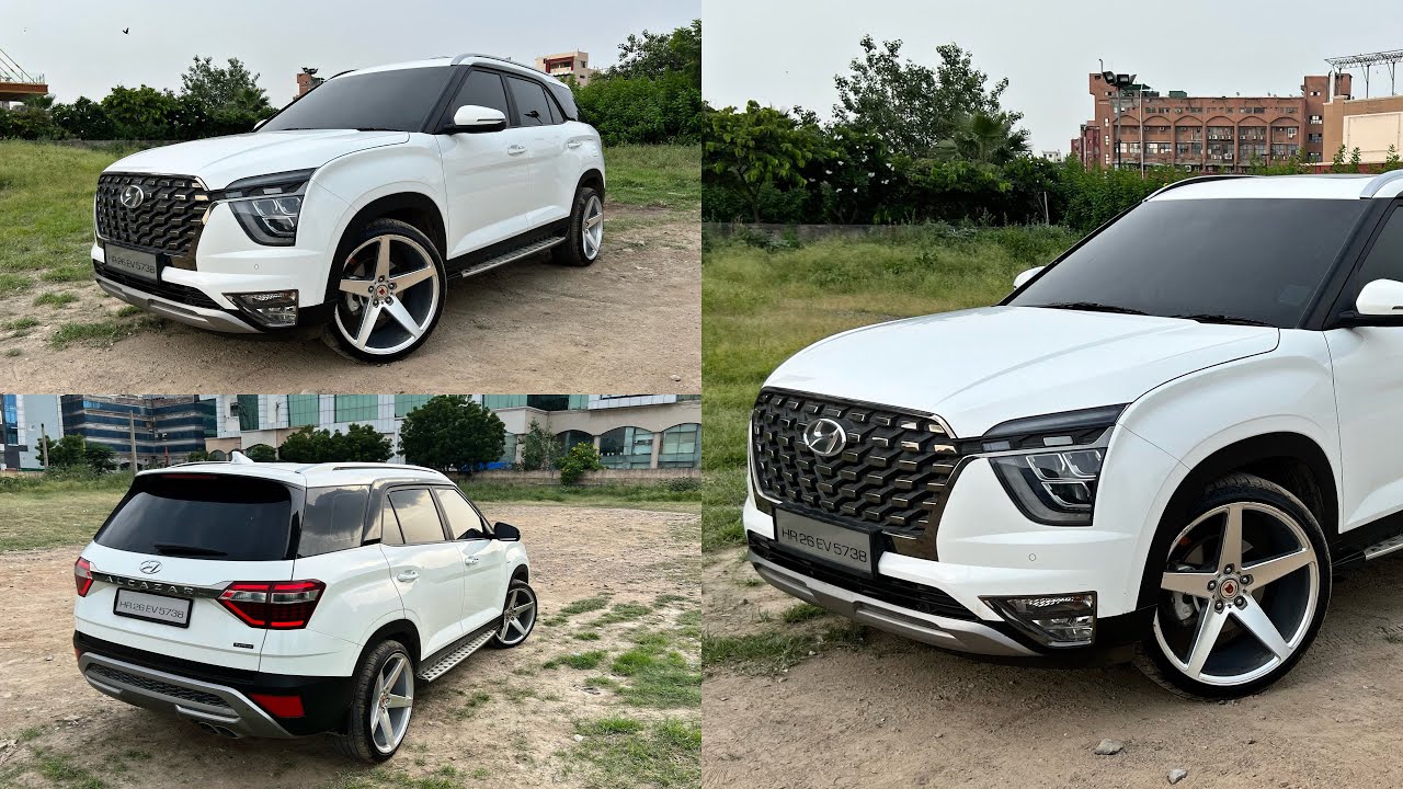 Hyundai alcazar modified with 20 inches alloys | alcazar diesel top ...