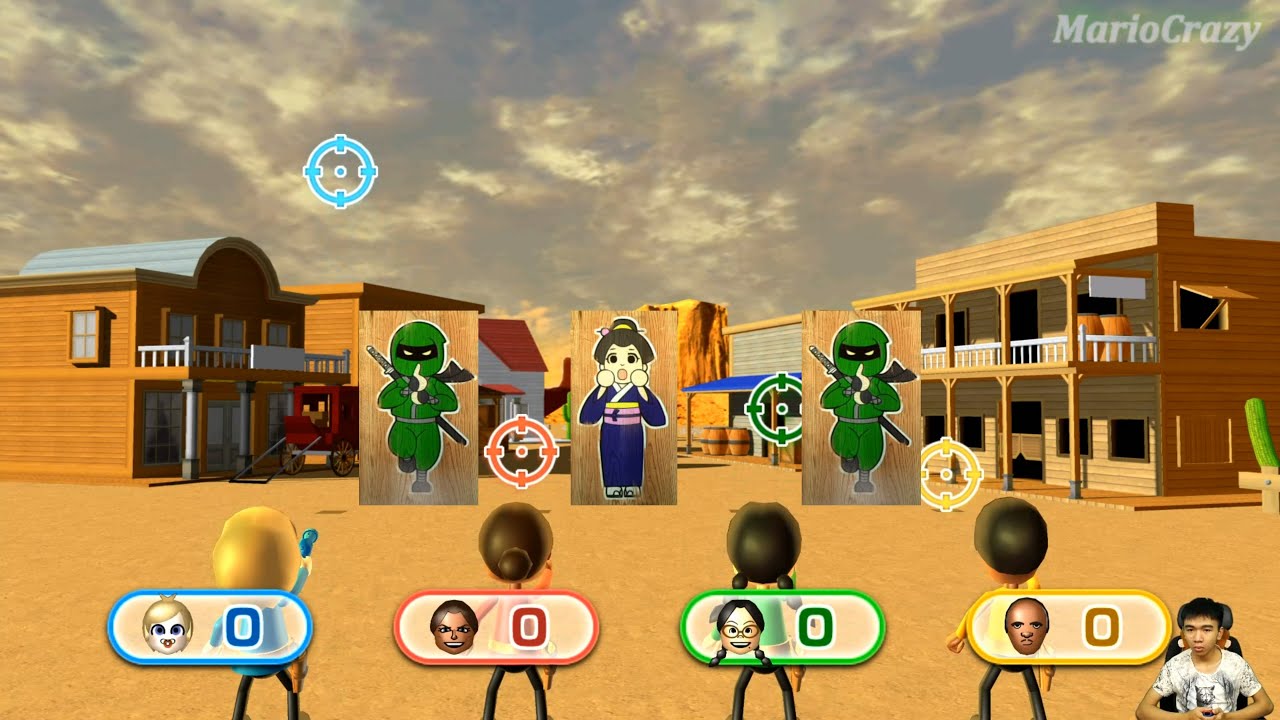 Wii Party Minigame - Daisy vs Misaki vs Cole vs Fumiko Master - YouTube