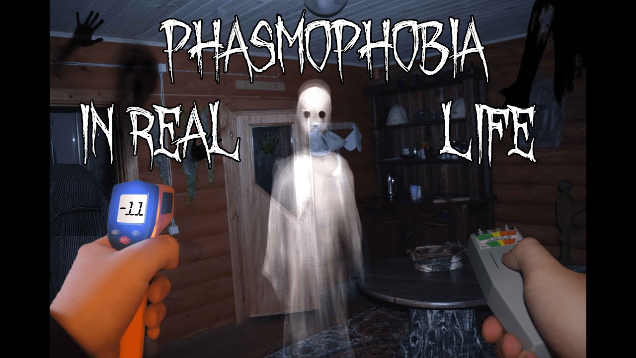 Phasmophobia In REAL LIFE | Ghost Hunting | What If Horror Game Is Real ...