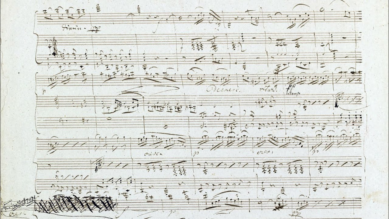 [Manuscript] Schubert: Arpeggione Sonata, D. 821 (1824) ― Maria Kliegel ...