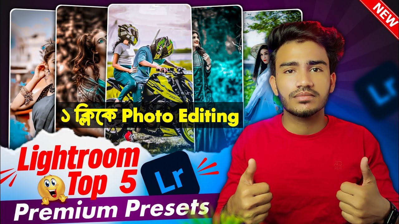 One Click Photo Editing In Lightroom | New Lightroom Top 5 Free Presets ...