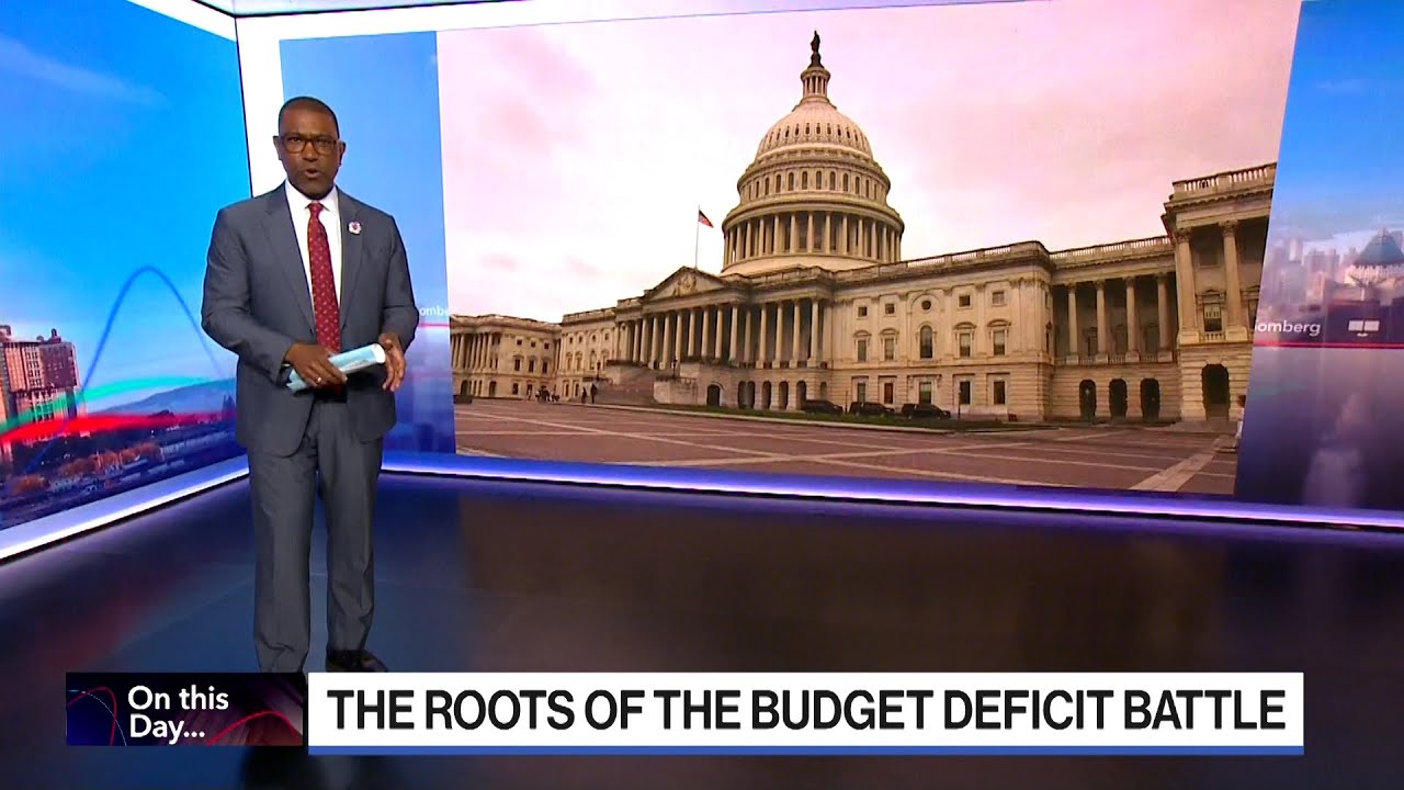 The Roots of the Budget Deficit Battle | On This Day - YouTube