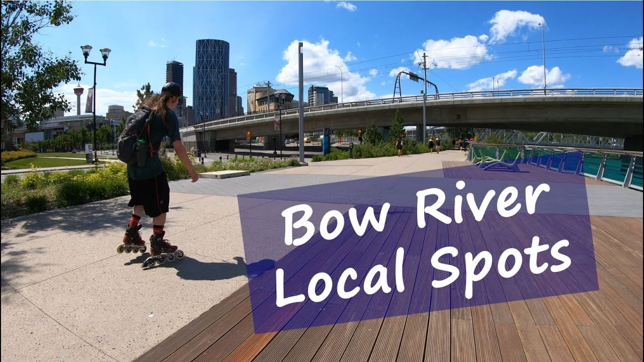 Bow River Pathway | Biking Calgary - YouTube