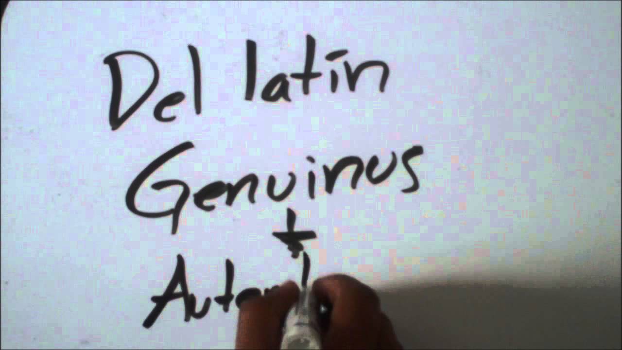 Palabra-Genuino - YouTube